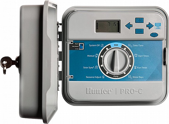 מחשב השקיה האנטר 3 תחנות Hunter PRO-C