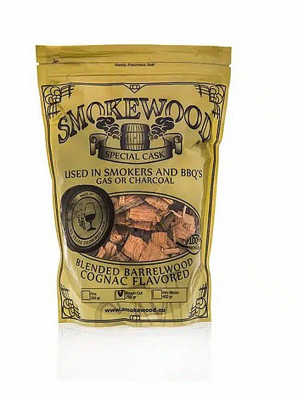 שבבי עץ לעישון בניחוח קוניאק SMOKEWOOD