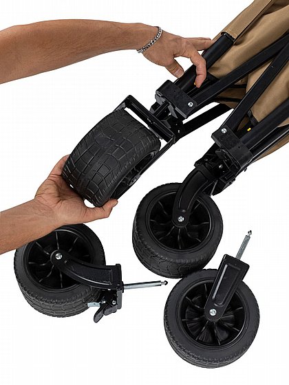 עגלת חוף וקמפינג Aztec Imperial Cart – מתקפלת וחזקה | Toolman