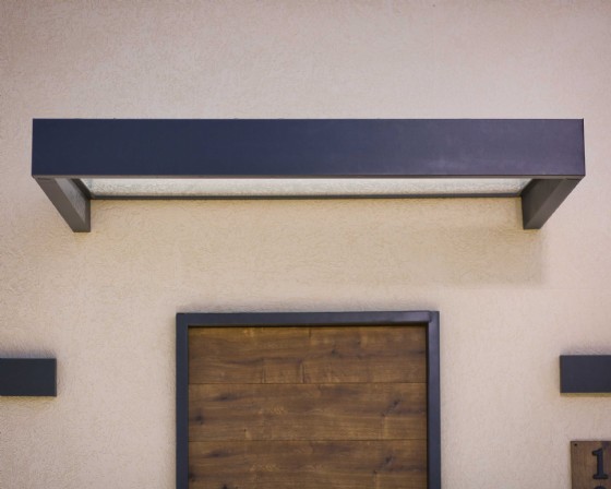 גגון דלת אפור שקוף 1X2.2 מטר 706122 קנופיה Canopia Sophia