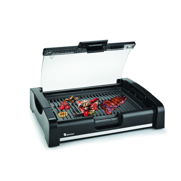 גריל חשמלי עם מכסה זכוכית Selmor SE-275 – לבישול בריא | Toolman
