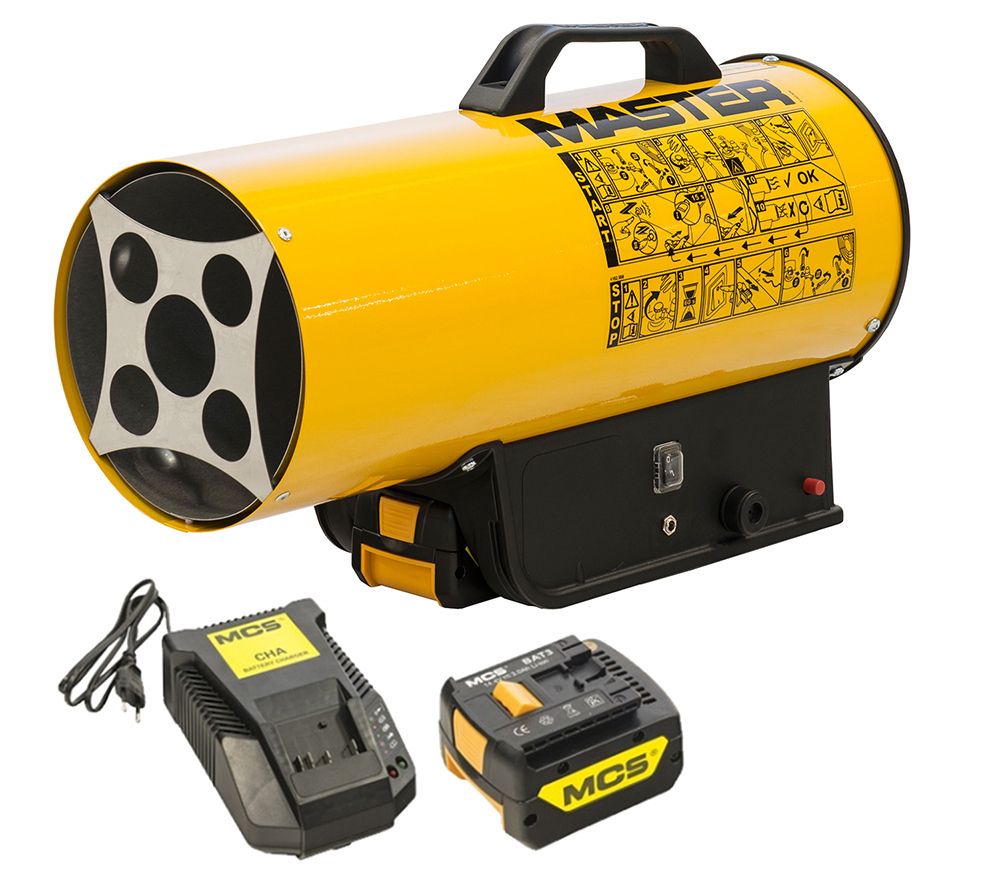 תותח חימום גז MASTER BLP 17M DC 13,800 Kcal/h