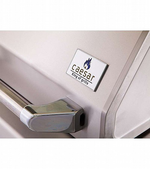 גריל גז סיזר 6 מבערי נירוסטה אינפרא + כירת צד Caesar JULIUS 6