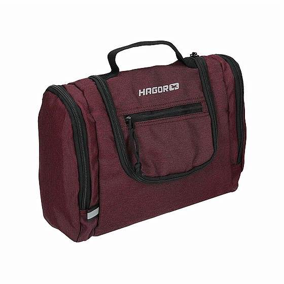 תיק רחצה ג’מבו בורדו חגור Hagor