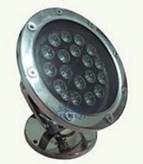 תאורת לד נירוסטה לבריכות נוי דגם HQ-S18 האוויקי HUIQI-צבע לבחירה - לבן-קר-לבן