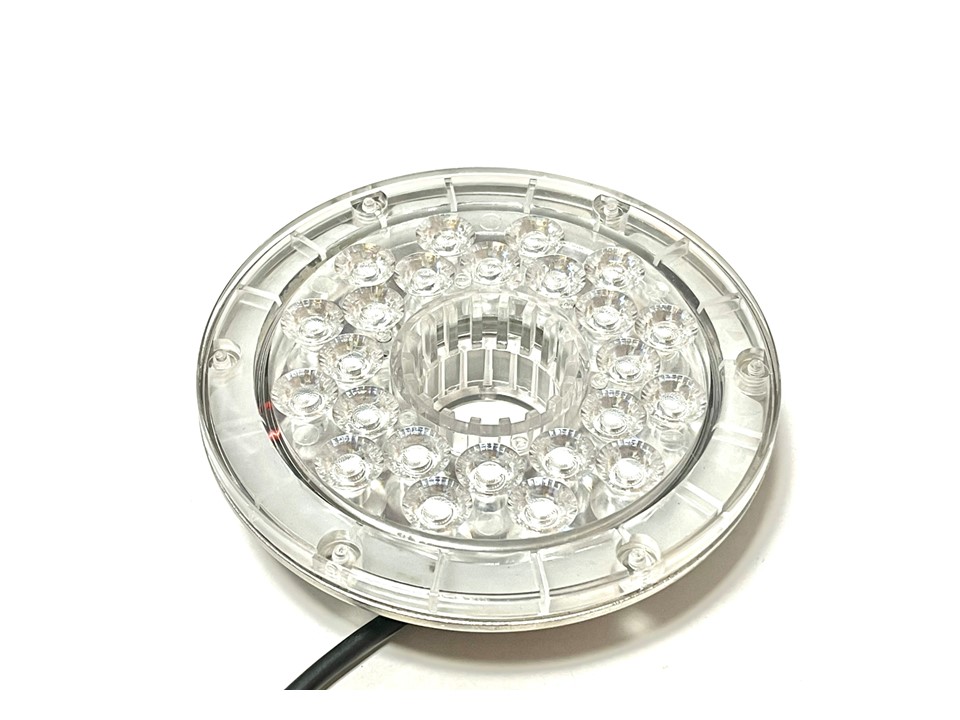 תאורת מזרקה לד עגולה לבריכות נוי מחליף צבעים דגם HQ2524WW האוויקי HUIQI