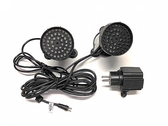 סט 2 יחידות לד לבריכות נוי מחליף צבעים דגם LED48-2-2-RGB האוויקי HUIQI