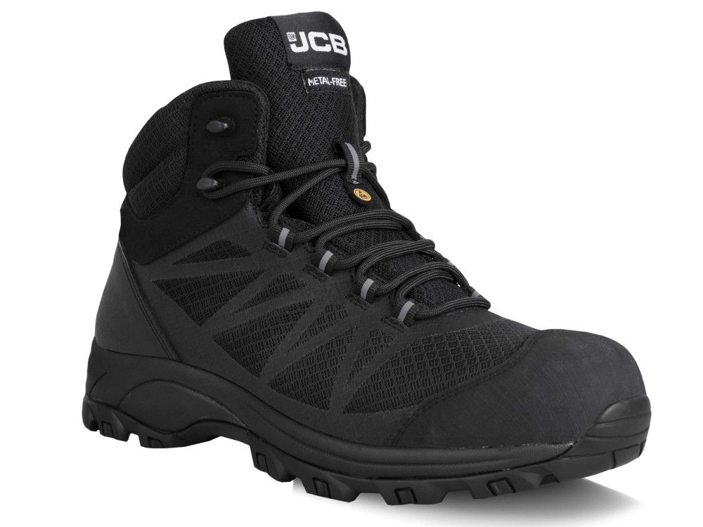 נעל עבודה וטקטית *תקן ESD* שחור JCB S3 SRC SUPREME HI TOP