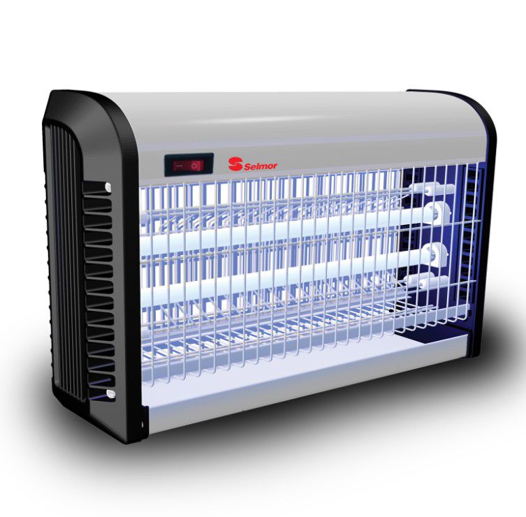 קטלן יתושים חשמלי סלמור 2 נורות SELMOR 8W