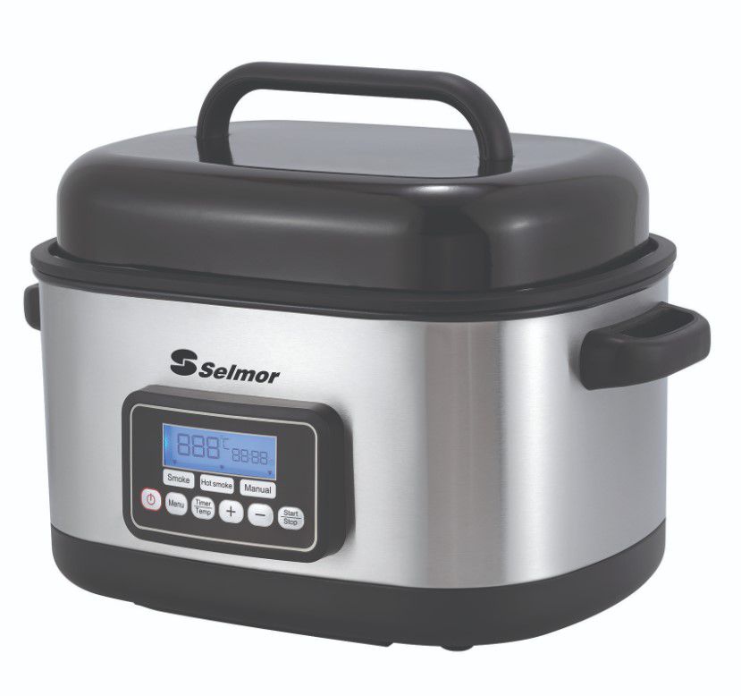מעשנה חשמלית SELMOR לעישון בשר, דגים וירקות בבית | Toolman