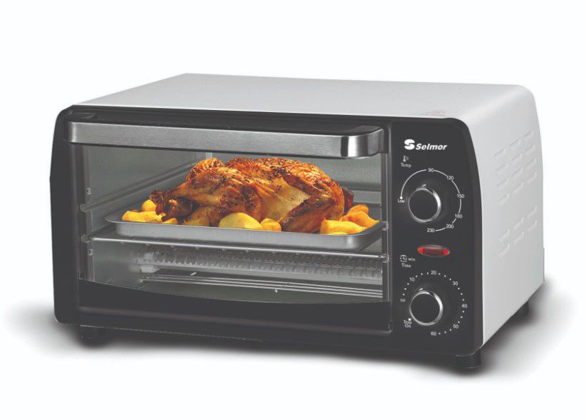 טוסטר אובן SELMOR קטן 9 ליטר בצבע לבן | Toolman